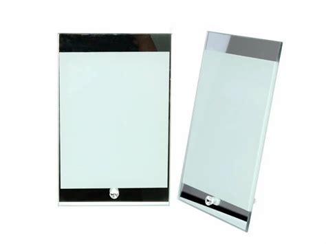 White Bl 03 Glass Sublimation Frame For T Size 150x230x5mm At Rs