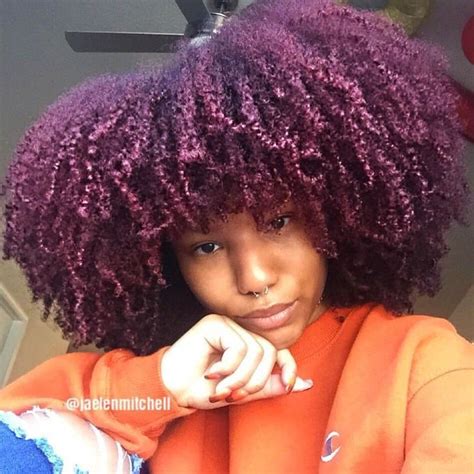 Coloration cheveux afro crépus naturels Dyed Natural Hair Natural Hair
