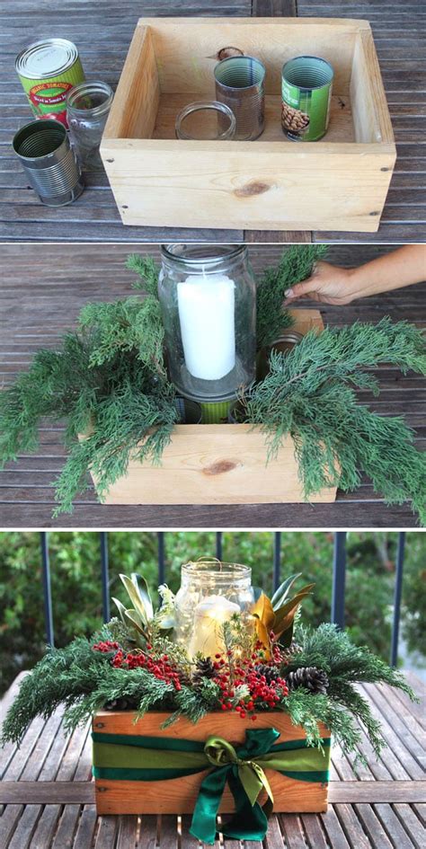 Beautiful And Free 10 Minute Diy Christmas Centerpiece Christmas