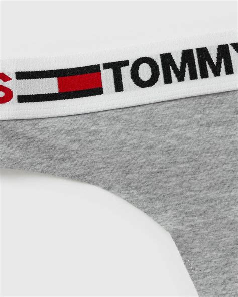 Tommy Hilfiger Thong Grey Panties Tommy Hilfiger