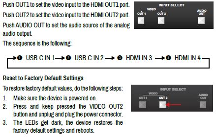 Lightware Ucx X Hc Taurus Hdmi Und Usb Umschalter Benutzerhandbuch Manuals