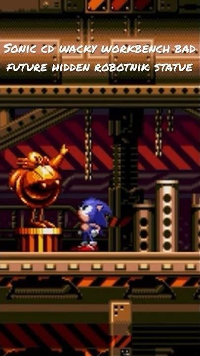 Sonic Cd Hidden Dr Robotnik Statue 💿 Sonicthehedgehog Soniccd Shorts