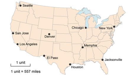 What Is The Scale Factor On The Map