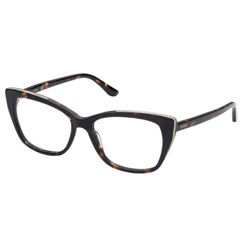 Guess Ladies Spectacle Frame Gu2852 In Brown Lyst