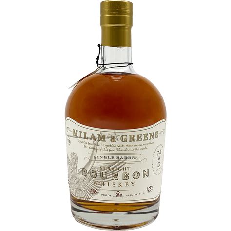 Milam And Greene Single Barrel Bourbon Gotoliquorstore