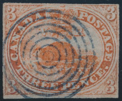 Lot Canada Used Red Three Penny Beaver Sold For C Sparks Auctions