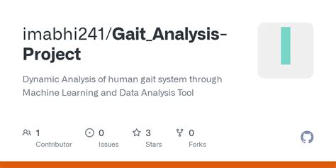 Github Imabhi241gaitanalysis Project Dynamic Analysis Of Human Gait System Through Machine