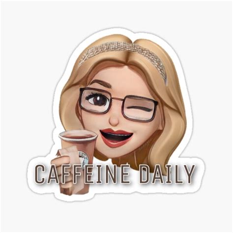 Cafie Sticker For Sale By Anhugen Redbubble