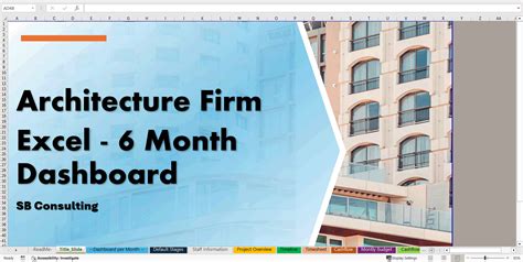 Architecture Firm Management Dashboard Excel Slideshow View Flevy
