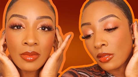 Easy Fall Monochromatic Makeup Tutorial YouTube