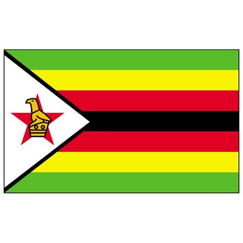 Zimbabwe Flag Royalty Free Stock Vector Images