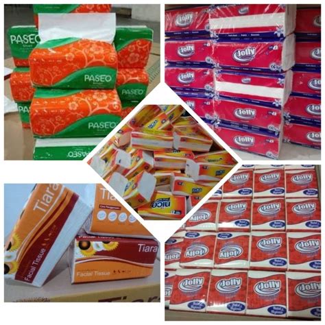 Jual Tissue Jolly Tisu Joly 250 Sheet Jolly Facial Tissue Paseo Nice
