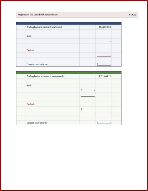 Bank Reconciliation Sample Excel Template Resume Examples A Xar Y K