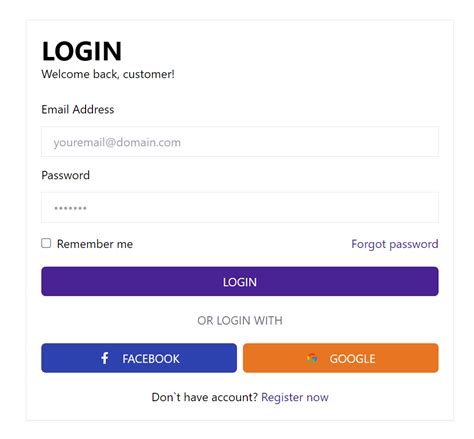Building A Stylish Login Page With React Icons And Tailwind Css By R