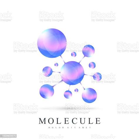 標識圖示 Dna 分子 原子 基因 神經 神經元醫學科學技術化學生物技術的向量範本徽標向量圖形及更多中子圖片 Istock