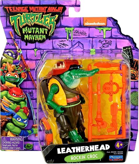 Playmates Tmnt Mutant Mayhem Leatherhead Figure
