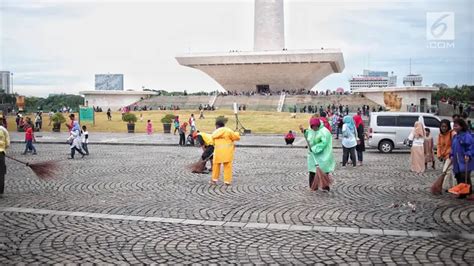 Sampah Sisa Perayaan Malam Tahun Baru 2024 Di Jakarta Capai 130 Ton