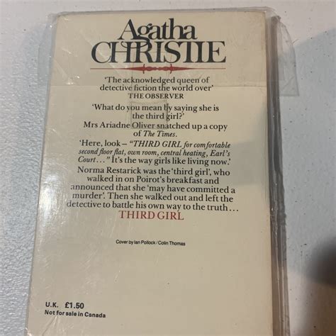 Agatha Christie Third Girl A Hercule Poirot Mystery Paperback Book Ebay