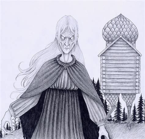 O Calafrio Baba Yaga A Lendária Bruxa