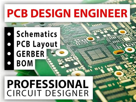 Pcb Design Of Your Circuit In Altium Easyeda Eagle Kicad Upwork