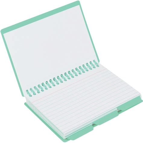 C Line Spiral Bound Index Card Notebook With Tabs 1 Notebook Color