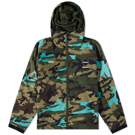 Fc Real Bristol Camouflage Team Jacket Khaki End Jp
