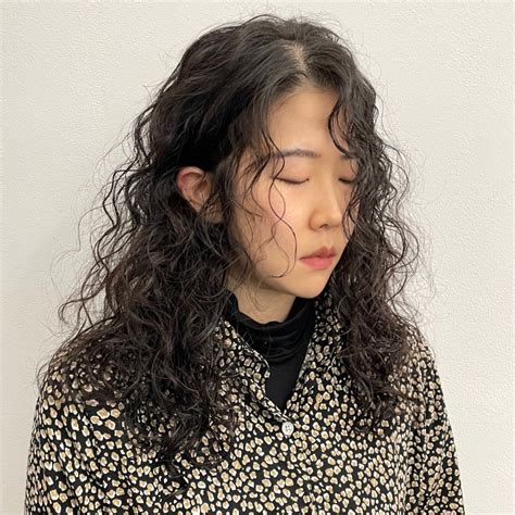 여자 히피펌 앞머리까지 예쁘게 후기사진 스타일링 네이버 블로그