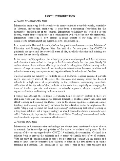 Part I Writiing Exams Pdf Educational Technology Teachers