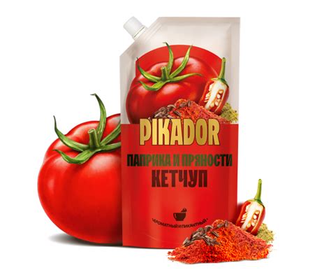 Кетчуп PIKADOR Паприка и пряности