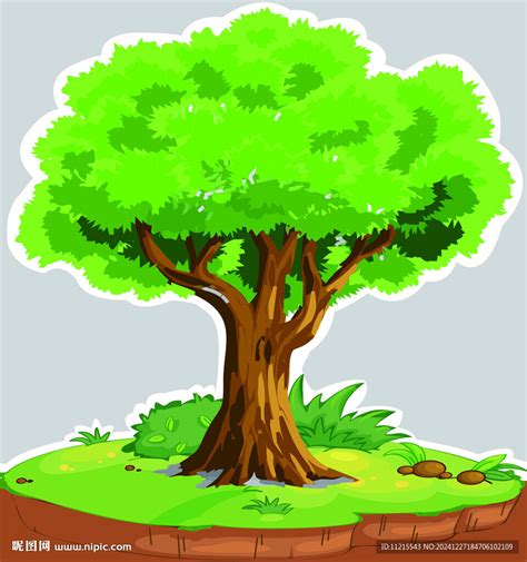 大树 卡通树 花草 异形树设计图其他广告设计设计图库昵图网