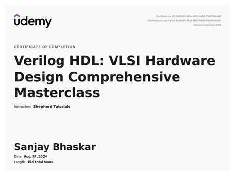 Sanjay Bhaskar On Linkedin Veriloghdl Vlsi Hardwaredesign