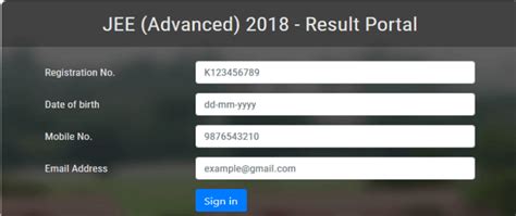 Jee Advanced 2018 Exam Results Results Freshershome