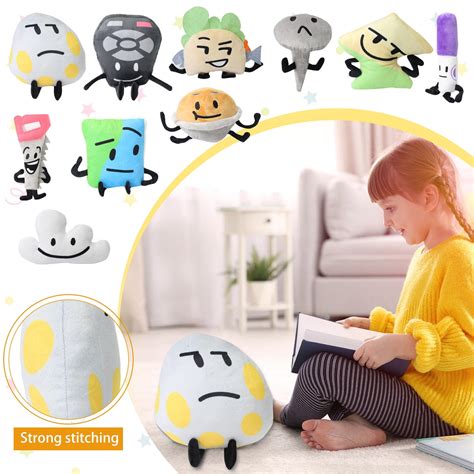 1 Pcs Bfdi Plush Dolls Battle For Dream Island Characters In Adorable