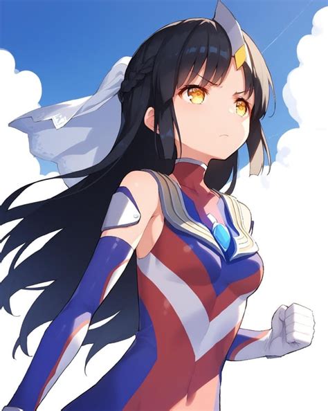 Ultragirl Tiga 迪迦娘 V1 Stable Diffusion Model LORA Tensor Art