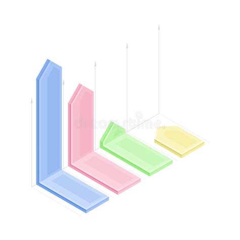Infographic As Graphic Visual Representation Of Information Or Data Isometric Vector