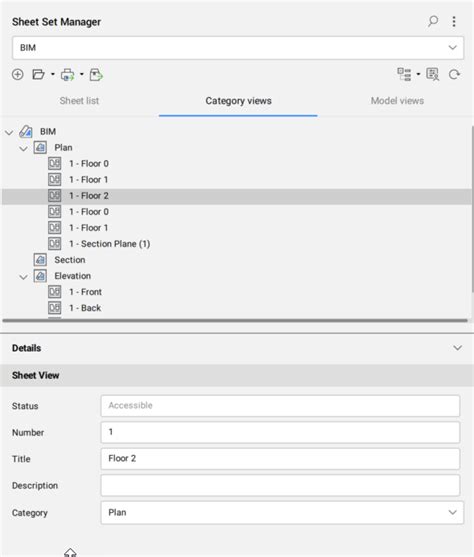 Sheet Set Manager Panel Bricscad Lite And Pro Bricsys Help Center