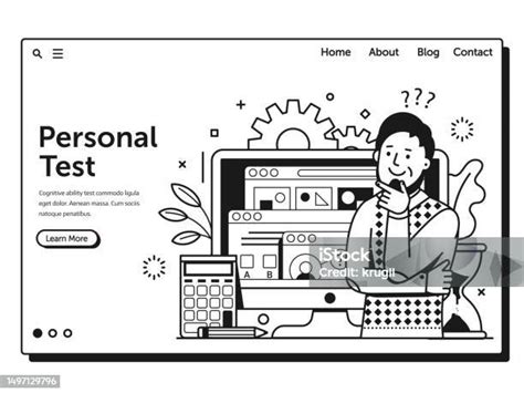 Job Application Form Web Page Landing Template向量圖形及更多互聯網圖片 互聯網 可編輯筆觸