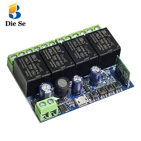4ch Ewelink Wifi开关无线干触点继电器定时模块dc 12v 24v 48v Usb 5v支持应用控制alexa谷歌主页