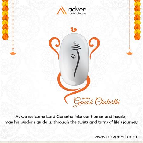 Adven Technologies Inc On Linkedin Ganeshchaturthi Ganeshotsav Lordganesha Ganpatibappamorya