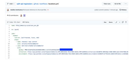 Running Collection In A Github Actions With Newman New To Apis