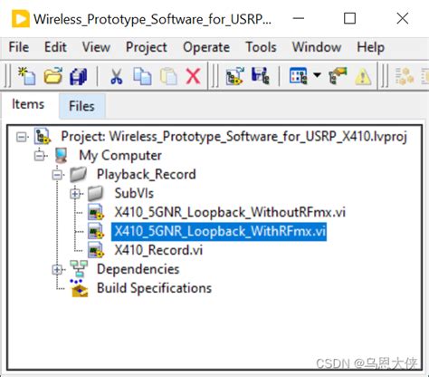 【usrp X410】labview参考架构软件，用于使用ettus Usrp X410对无线系统进行原型验证 Csdn博客
