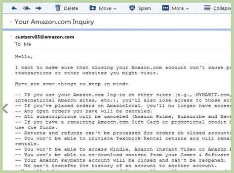 How To Delete An Amazon Account 12 Steps With Pictures