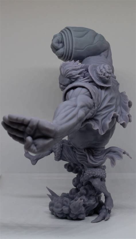 Luffy Gear 4 Bounce Man Ready To Paint 3d Printed Etsy