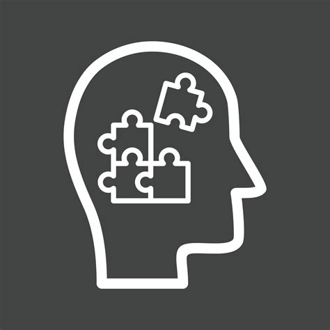 Problem Solving Line Inverted Icon 11901169 Vector Art At Vecteezy