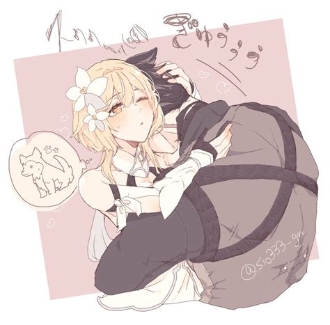 Lumine Wriothesley And Blon Genshin Impact Drawn By Sio333gn