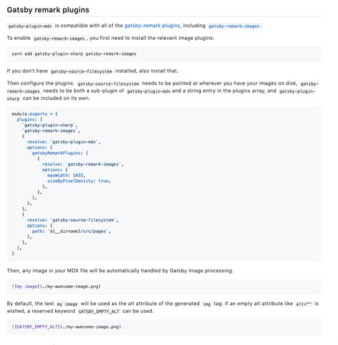 Code Blocks Not Visible On Doc Issue 28872 Gatsbyjs Gatsby GitHub