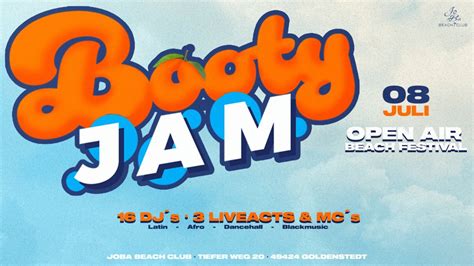 Festival BOOTY JAM BEACH FESTIVAL JOBA BEACH CLUB Am Hartensbergsee