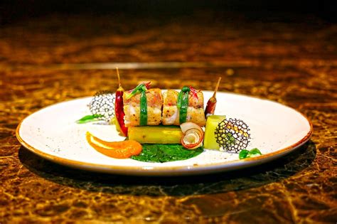 Recipe Fish With Piquant Mango And Gujia For Dessert