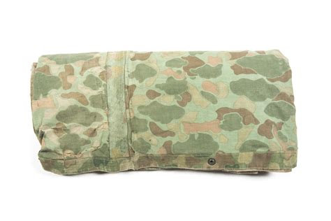 Usmc Camouflaged Rain Poncho Fjm44