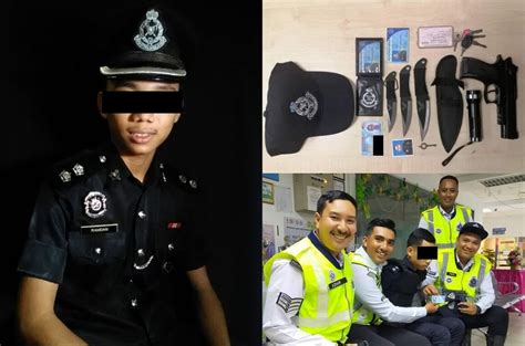Remaja 19 Tahun Ditahan Menyamar Inspektor Polis Carigold Forum